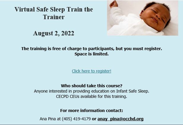 Virtual Safe Sleep Train the Trainer – OPQIC